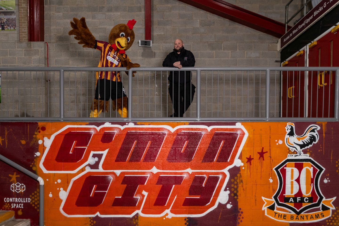 CONTROLLED SPACE UNVEIL NEW BILLY BANTAM MURAL – Controlled Space
